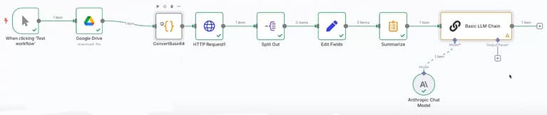 Automate invoice data extraction with n8n and AI OCR - Loïc Chossiere